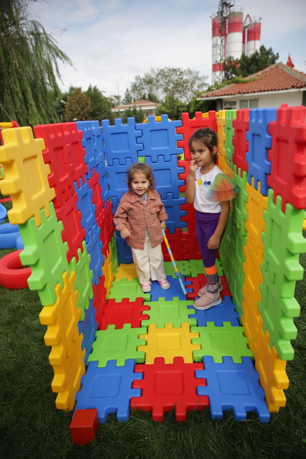 הרכבה וופלים ענק 37X37 ס"מ - 24 ח' - placekids